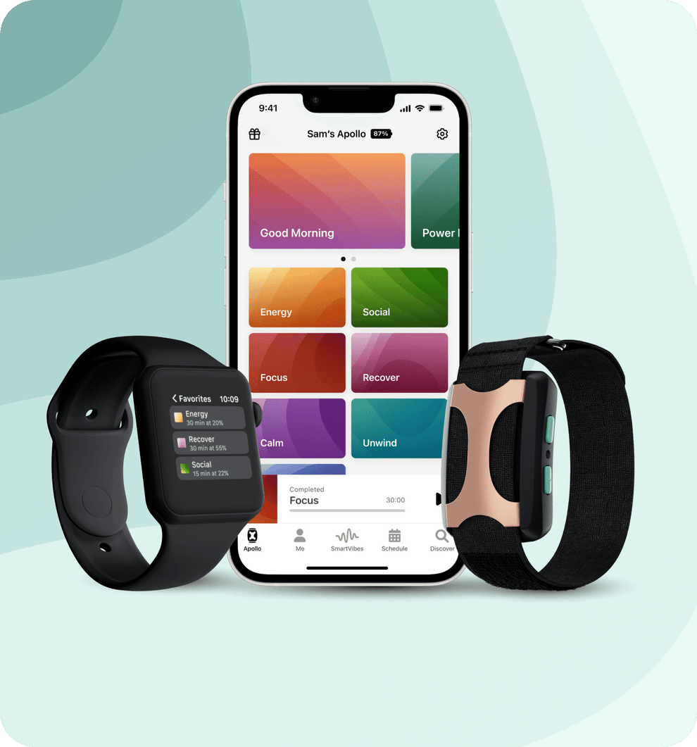 Touch Therapy Band for Stress, Sleep & Performance | Apollo Neuro